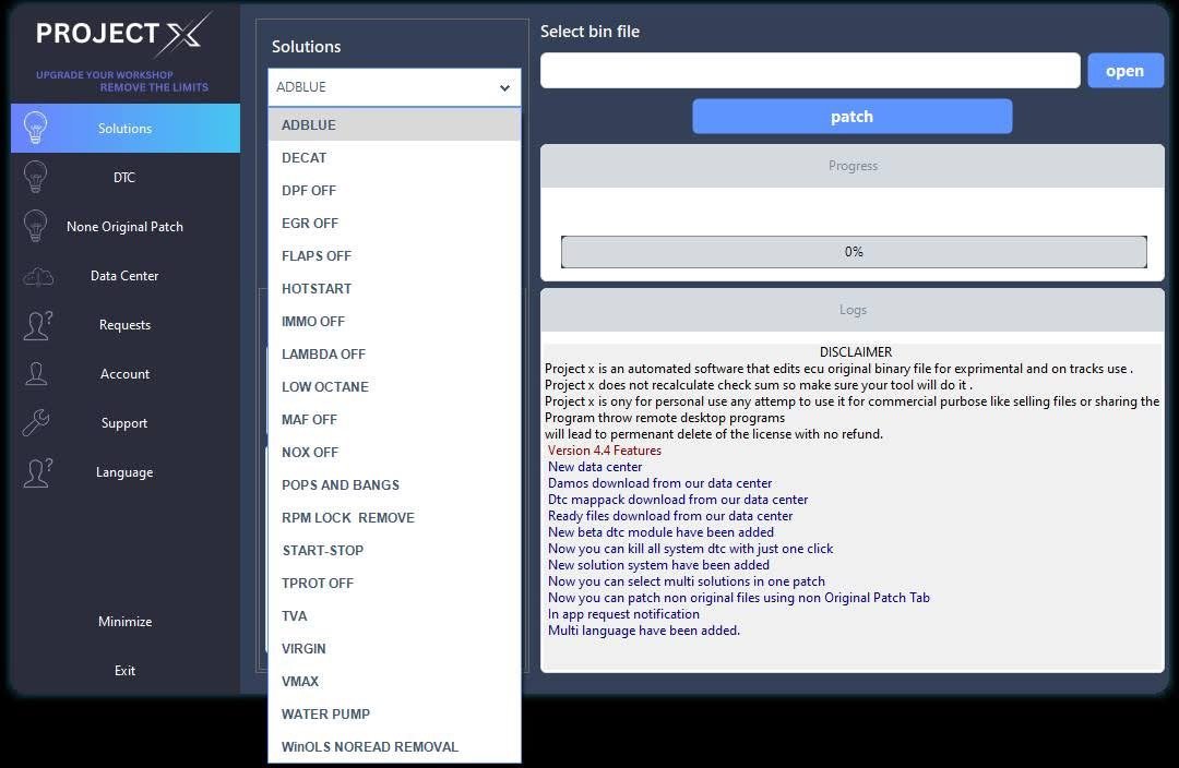 🚗 Project X – Full Activation ECU Tuning Software v1.0 🔧 | Unlock Your Vehicle’s Potential ...